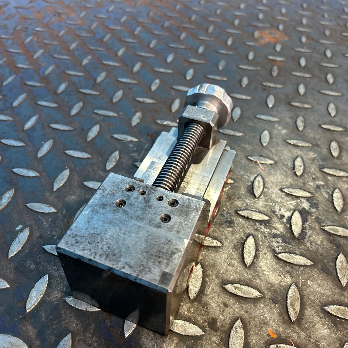 Yahoo!オークション - T498 精密バイス 口幅約7cm 開き約8cm 詳細不明