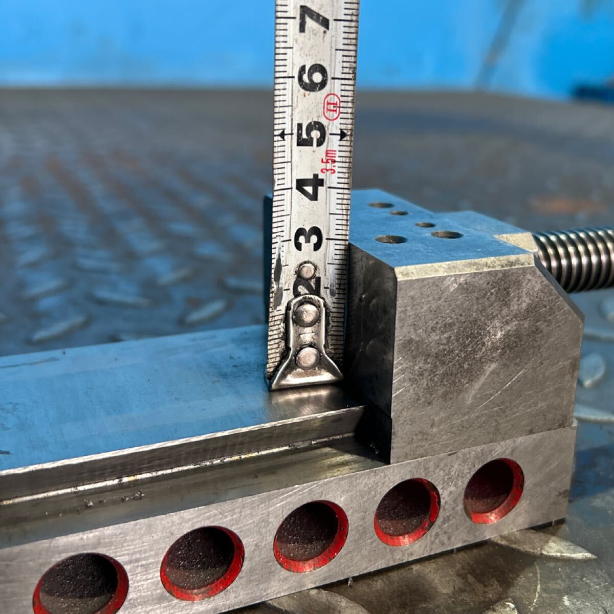 Yahoo!オークション - T498 精密バイス 口幅約7cm 開き約8cm 詳細不明