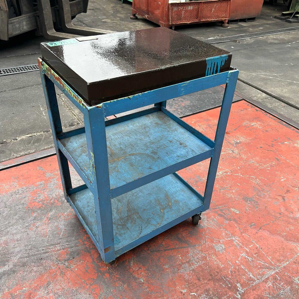 Yahoo!オークション - T518 Mitutoyo ミツトヨ 石定盤 作業台 定盤本体...