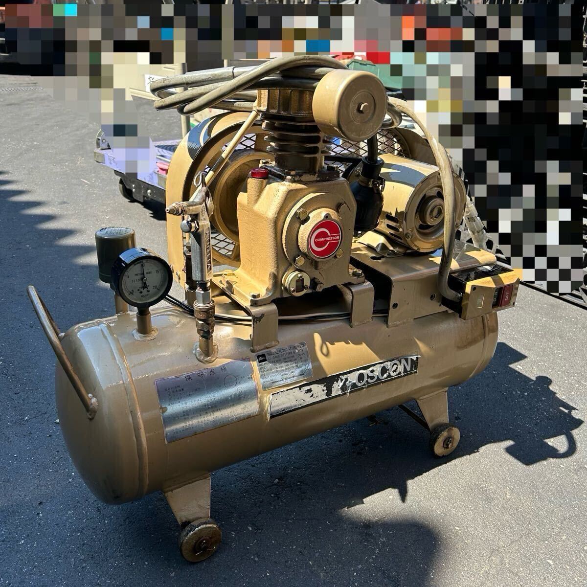 Yahoo!オークション - T558 東芝 コンプレッサー TOSCON GP5-4T9 タン...