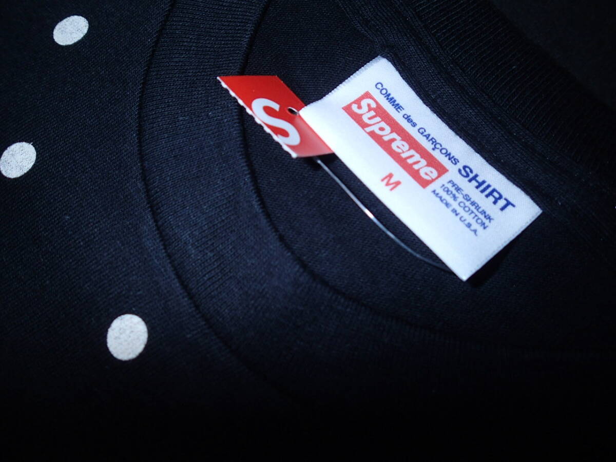 新品未使用 Mサイズ タグ付き SUPREME BOX LOGO COMME des 新品未使用 Mサイズ タグ付き SUPREME BOX LOGO COMME des