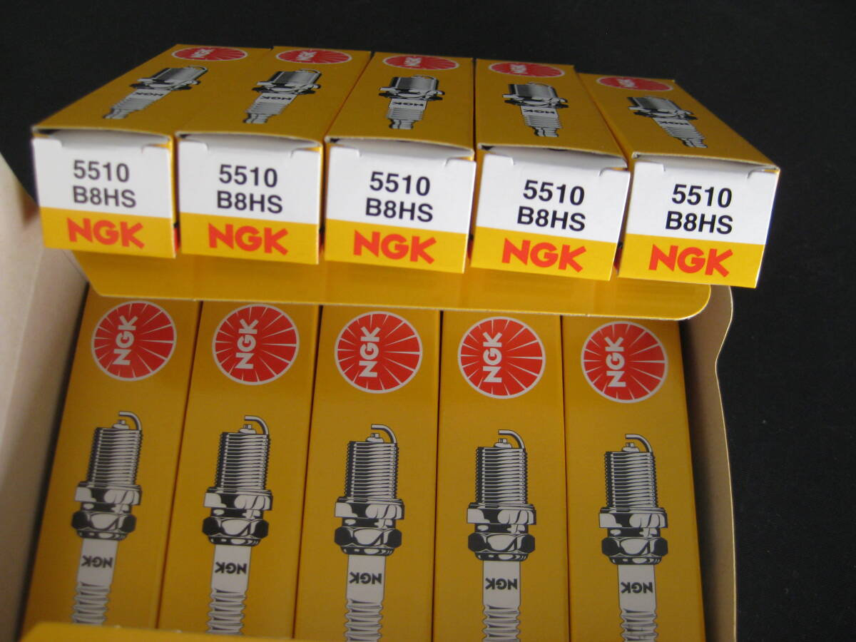 Yahoo!オークション - NGK スパ－クプラグ B8HS （5510） 分離型 10本