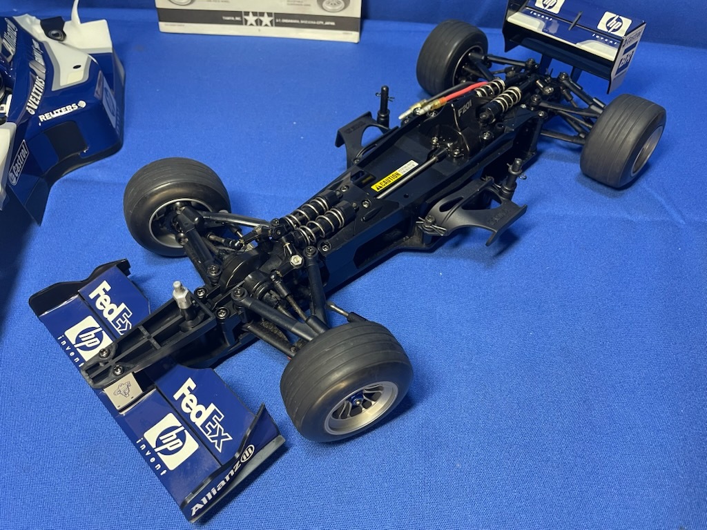 Yahoo!オークション - タミヤ/TAMIYA F201 BMW ボディーは未走行です