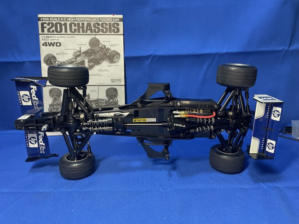 Yahoo!オークション - タミヤ/TAMIYA F201 BMW ボディーは未走行です