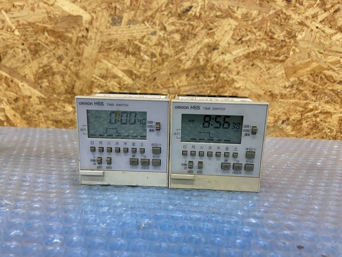 Yahoo!オークション - [YH1252] OMRON オムロン H5S-WA2 TIME SWITCH ...