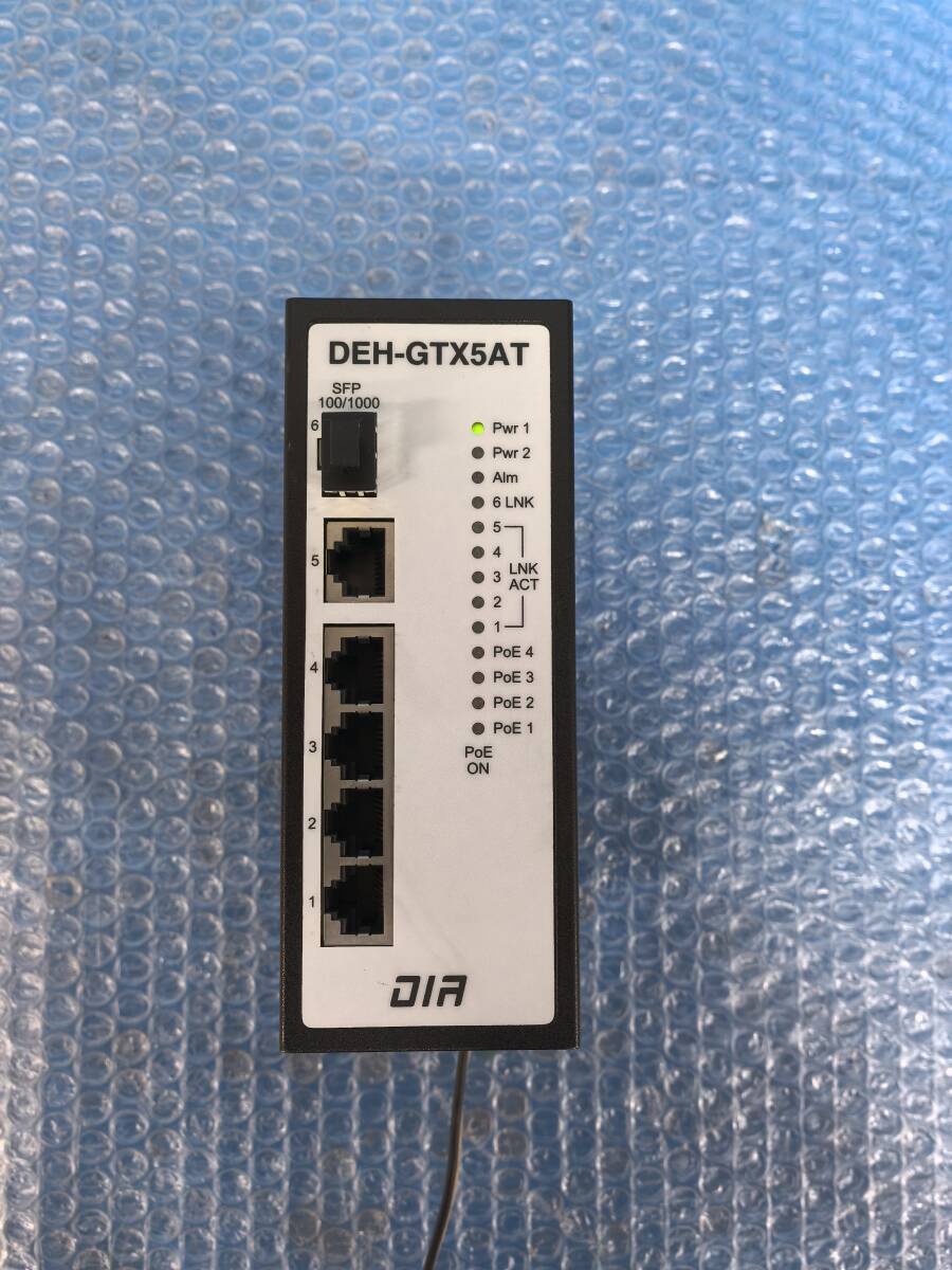 Yahoo!オークション - [CK25855] DIA Diatrend DEH-GTX5AT 産業用PoEス...