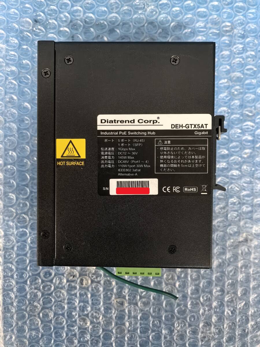 Yahoo!オークション - [CK25855] DIA Diatrend DEH-GTX5AT 産業用PoEス...