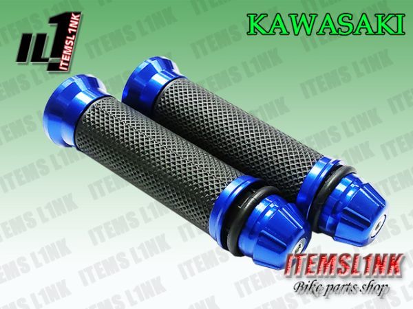 Yahoo!オークション - LK2-1BL グリップSet 青 KSR110 Z125/Pro Ninja/...