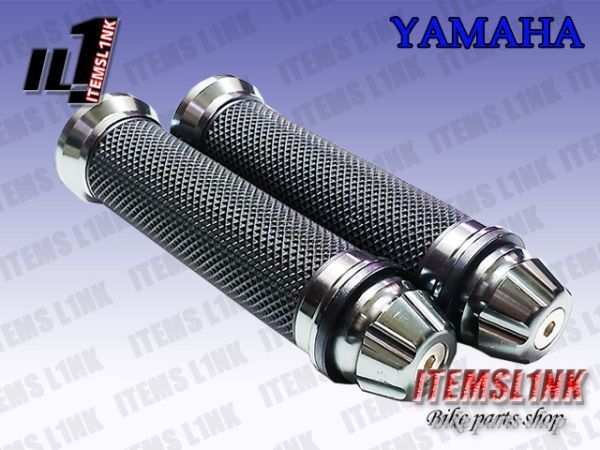 Yahoo!オークション - LK2-1GRA アルミ グリップSet 灰色 YBR125 TW125...