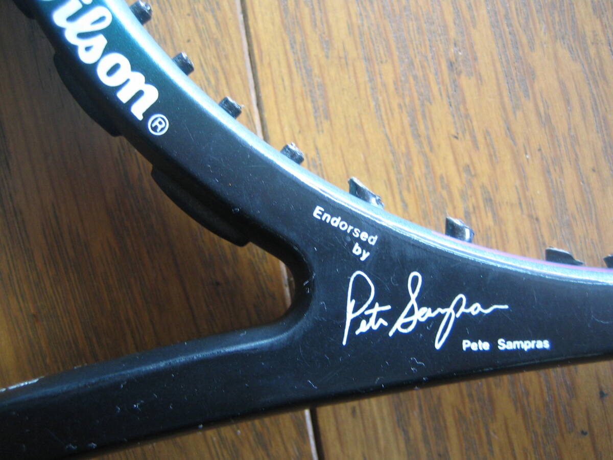 Yahoo!オークション - ウィルソン・プロスタッフサンプラスMID85/G不...