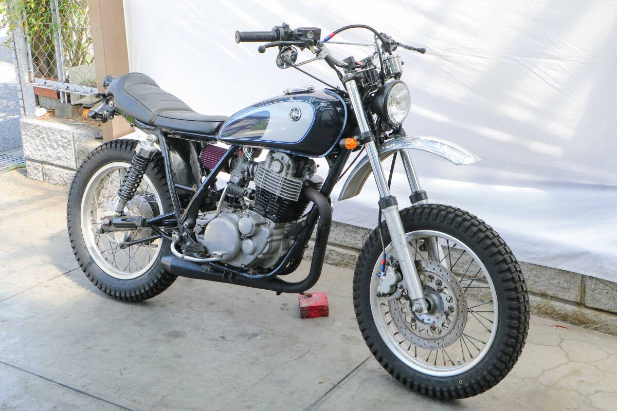 Yahoo!オークション - ヤマハ SR400 VMX 車検約2年 千葉市 1JR ディス...