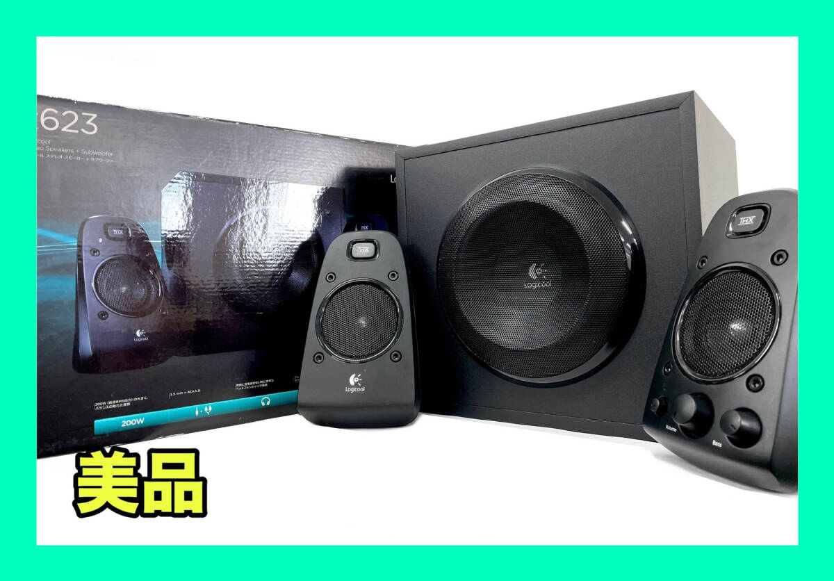Yahoo!オークション - 外観美品 Logicool Z623 ロジクール ステレオス...