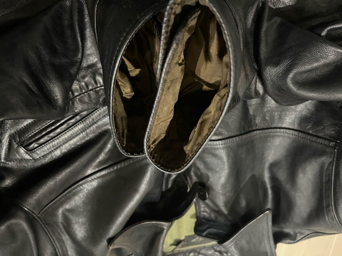 RRL LEATHER CAR COAT カーコート ダブルアールエル 牛革 S RRL LEATHER CAR COAT カーコート ダブルアールエル 牛革 S