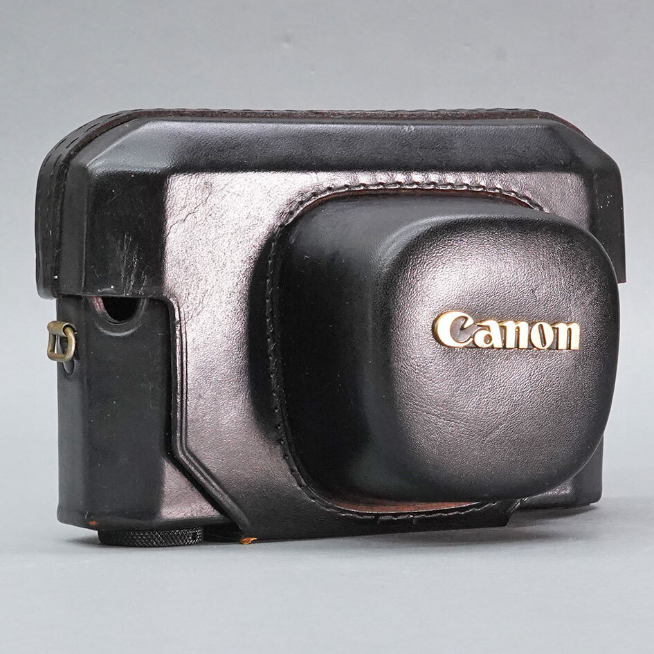 Yahoo!オークション - 【09】CANON 7 ボディ 革ケース付