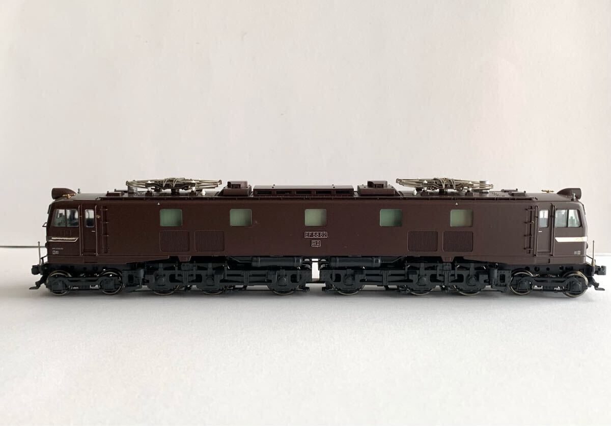 Yahoo!オークション - KATO EF58 電気機関車 大窓・茶 1-302 HOゲージ ...