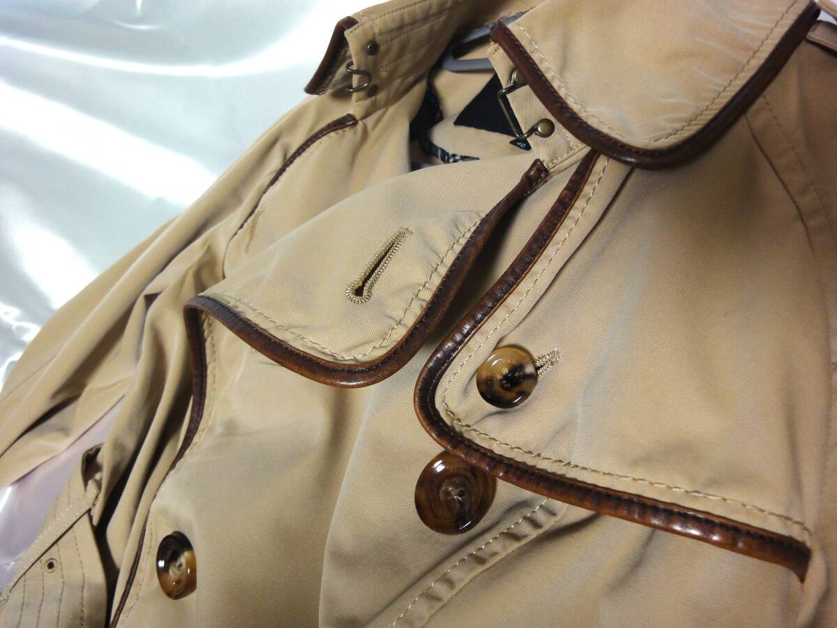 ☆レザーエッヂの希少型/バーバリー・ブラックレーベル ☆レザーエッヂの希少型/バーバリー・ブラックレーベル