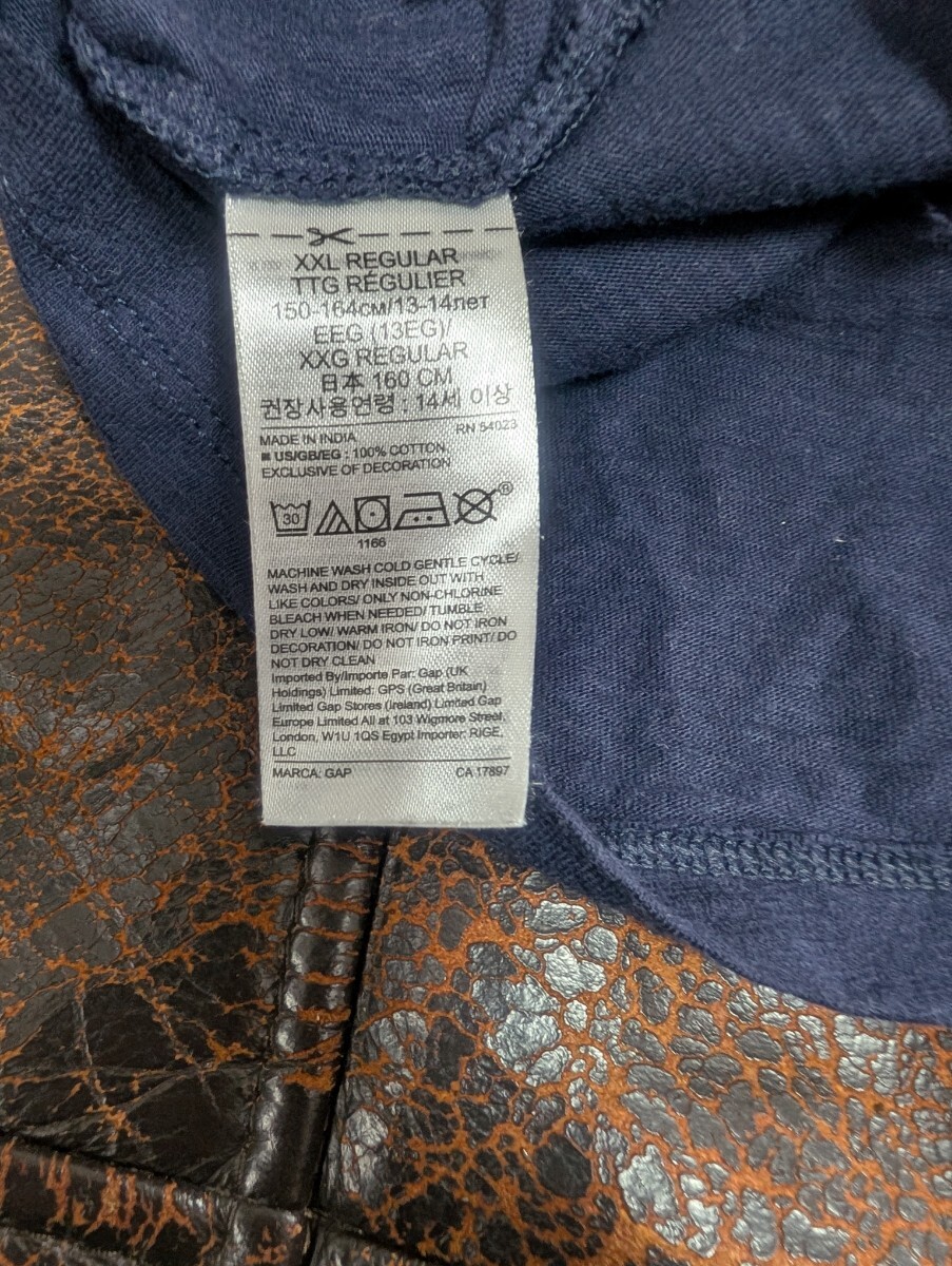 Yahoo!オークション - 美品 GAP ロゴ&刺繍 ポロシャツ サイズ160.xxl