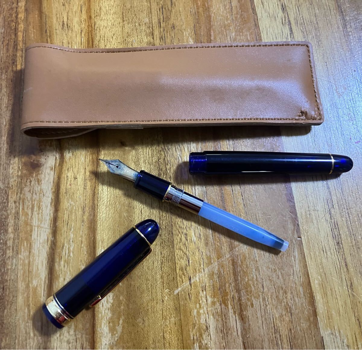 Yahoo!オークション - プラチナ 万年筆 #3776 ペン先 14K ジャンク品 ...