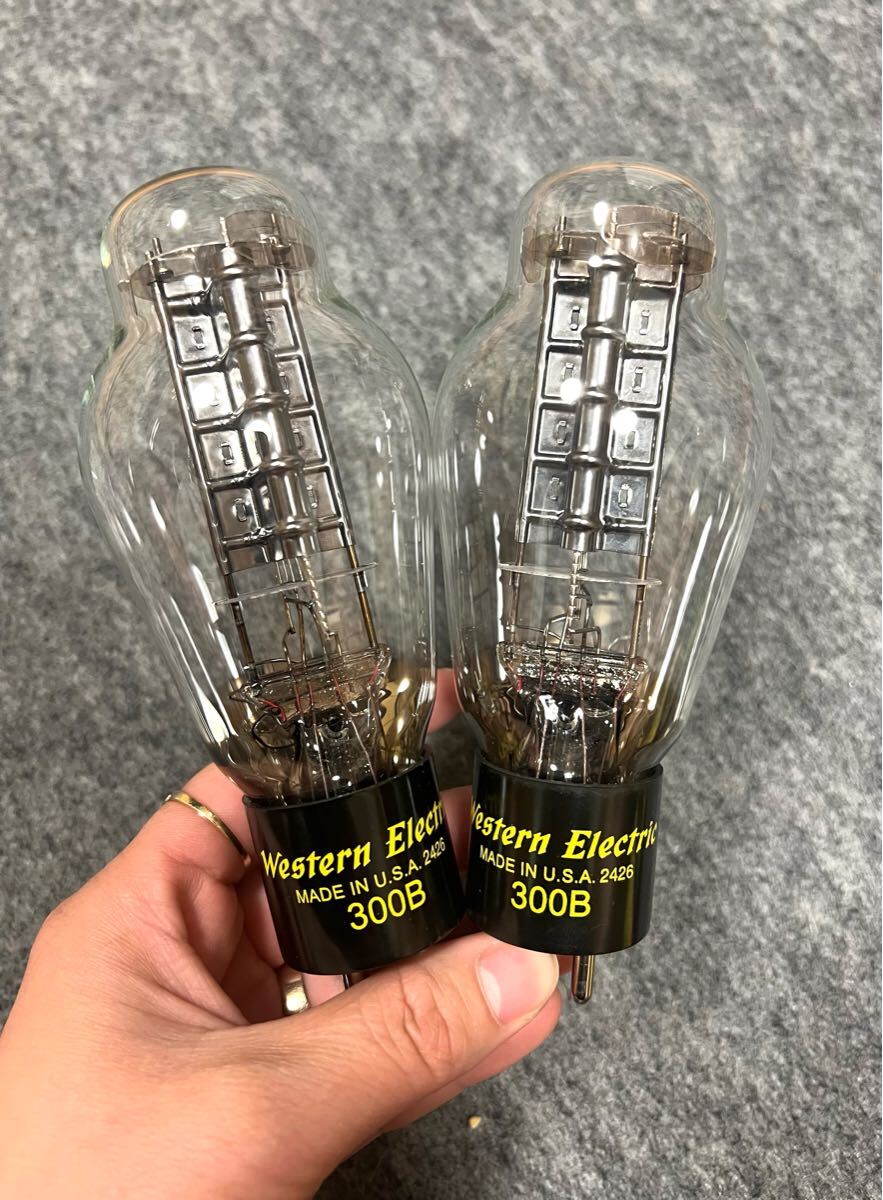 Yahoo!オークション - Western Electric 300B 真空管 2本 動作品