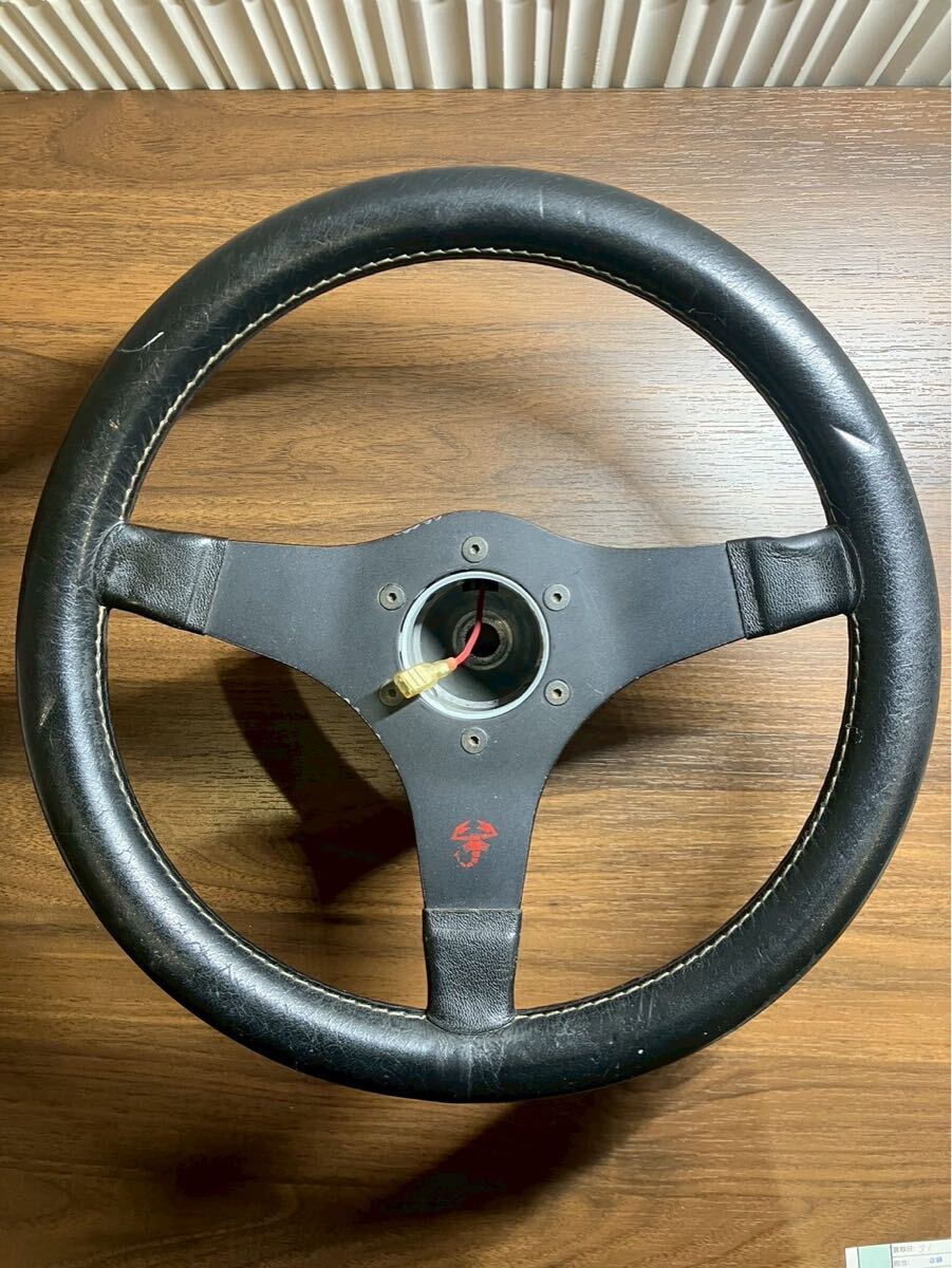 B/203 ABARTH アバルト ステアリング 32cm(ステアリング)｜売買されたオークション情報、yahooの商品情報をアーカイブ公開 - オークファン（aucfan.com）
