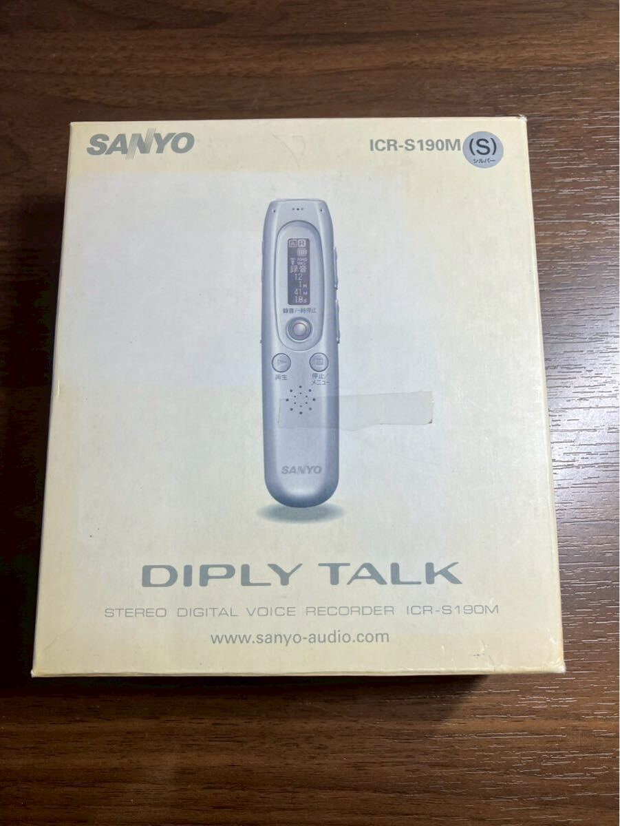 Yahoo!オークション - 大小601 ボイスレコーダー ICR-S190M SANYO