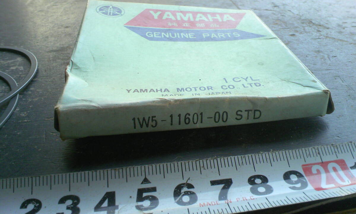 Yahoo!オークション - ヤマハ YAMAHA IT250D 1W5 STD ピストンリング ...