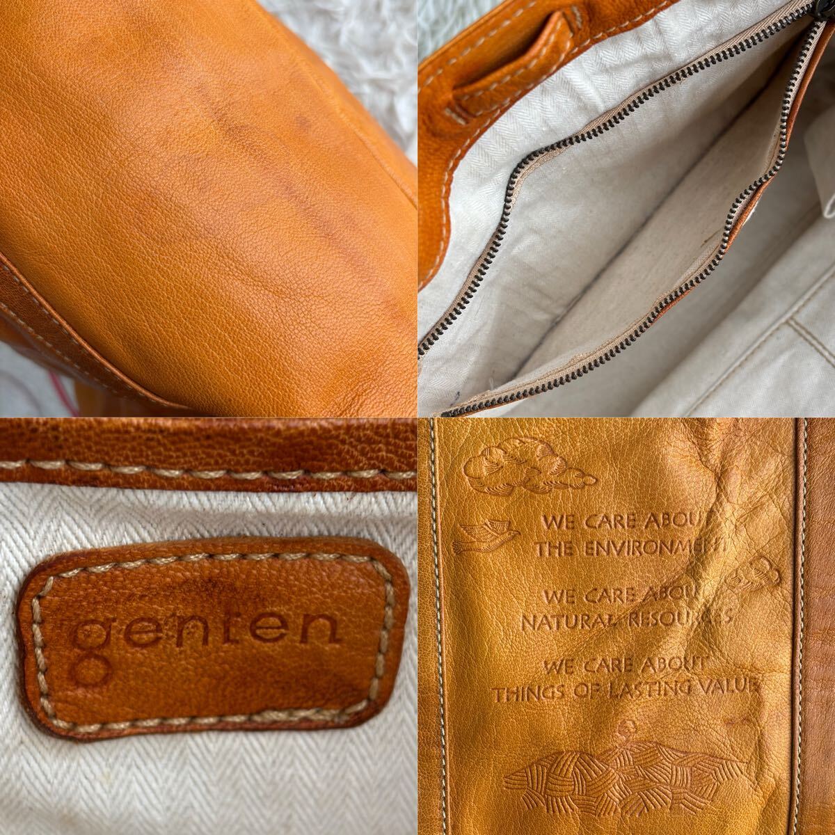 Yahoo!オークション - 【超激レア 良品】genten ゲンテン トートバッグ...