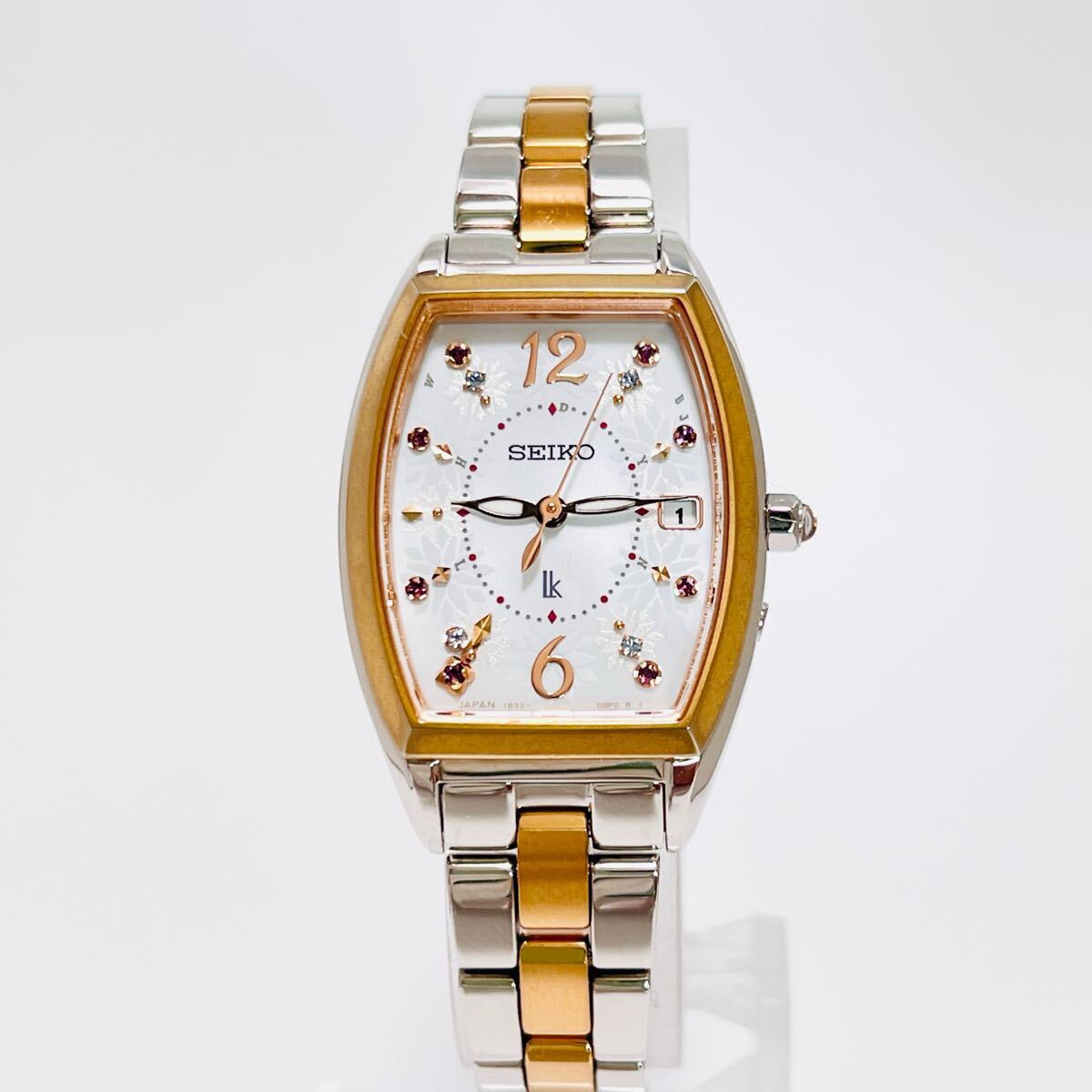美品・限定モデル】SEIKO ルキア 腕時計 1B32-0AA0 電波ソーラー 美品・限定モデル】SEIKO ルキア 腕時計 1B32-0AA0 電波ソーラー