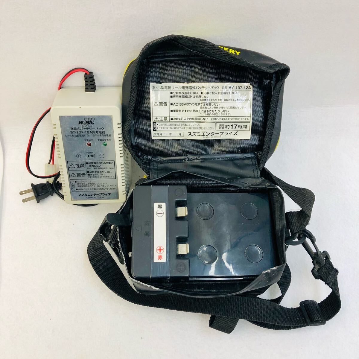Yahoo!オークション - スズミ エンタープライズ BT-107-12A バッテリー...