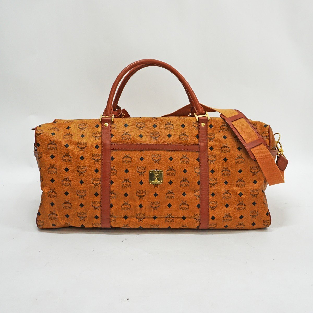 Yahoo!オークション - 【MCM エムシーエム】2WAY ボストンバッグ