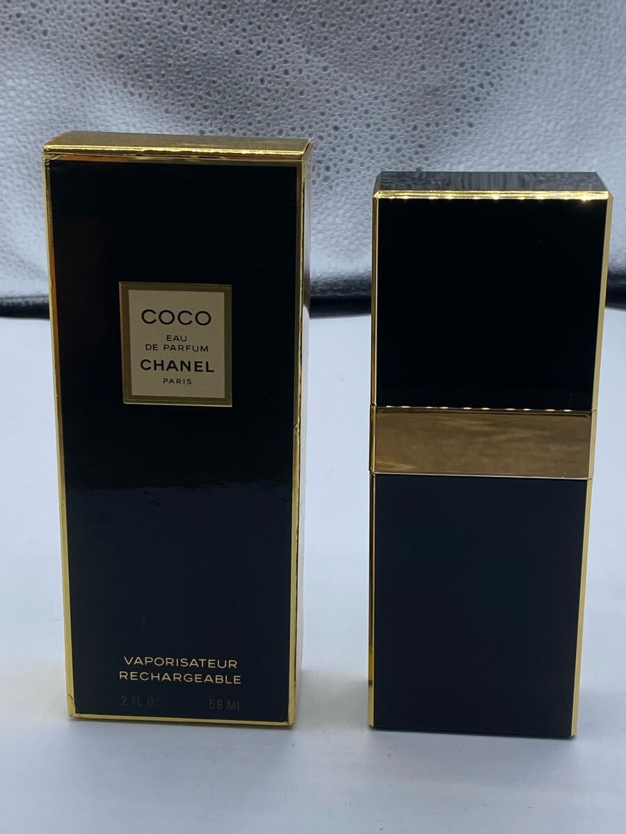 Yahoo!オークション - CHANEL シャネル COCO ココ EDP 59ml 総重量242g...