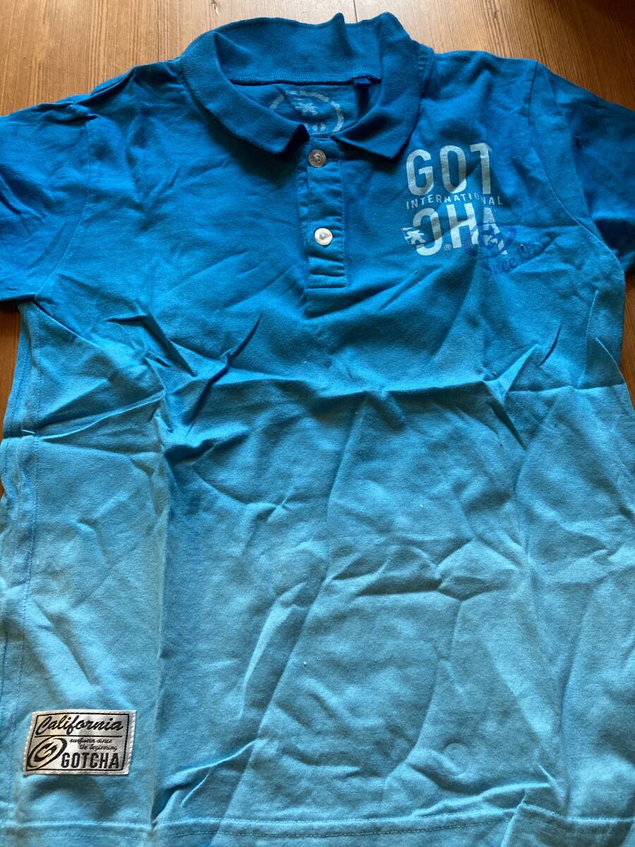 Yahoo!オークション - GOTCHA 半袖ポロシャツ 140