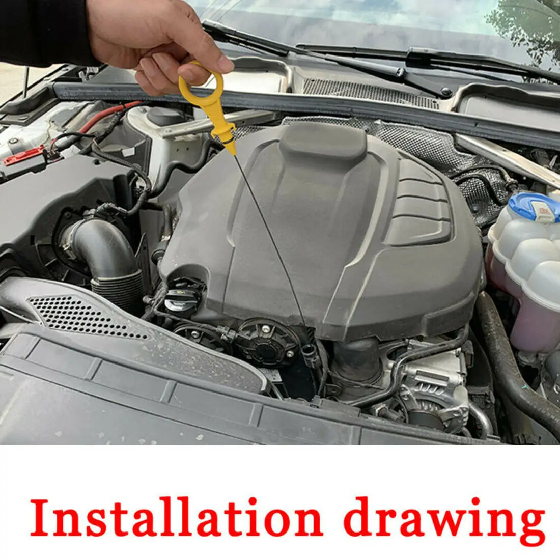 Yahoo!オークション - 爆売れ AUDIエンジンオイルディップスティック1P...