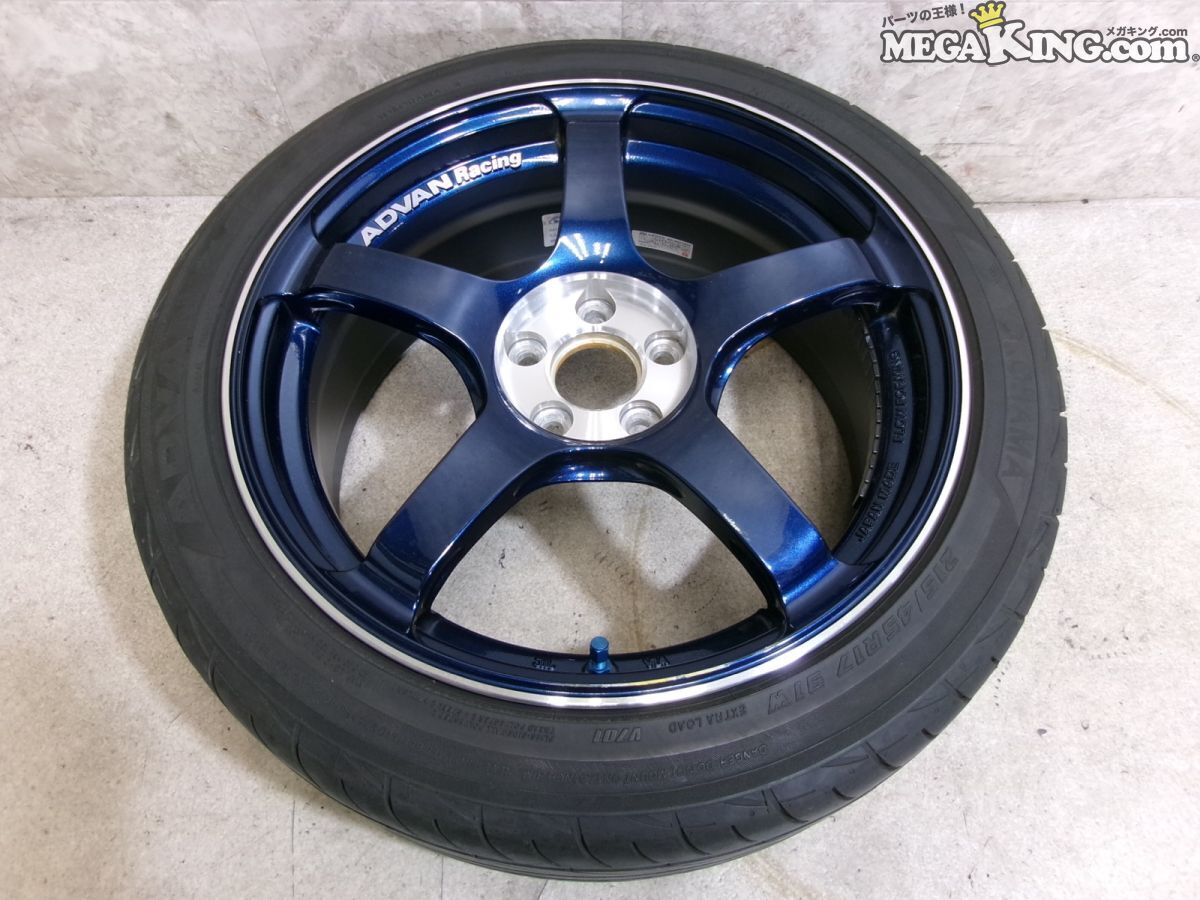 Yahoo!オークション - YOKOHAMA ヨコハマ ADVAN RACING TC4 17インチホ...