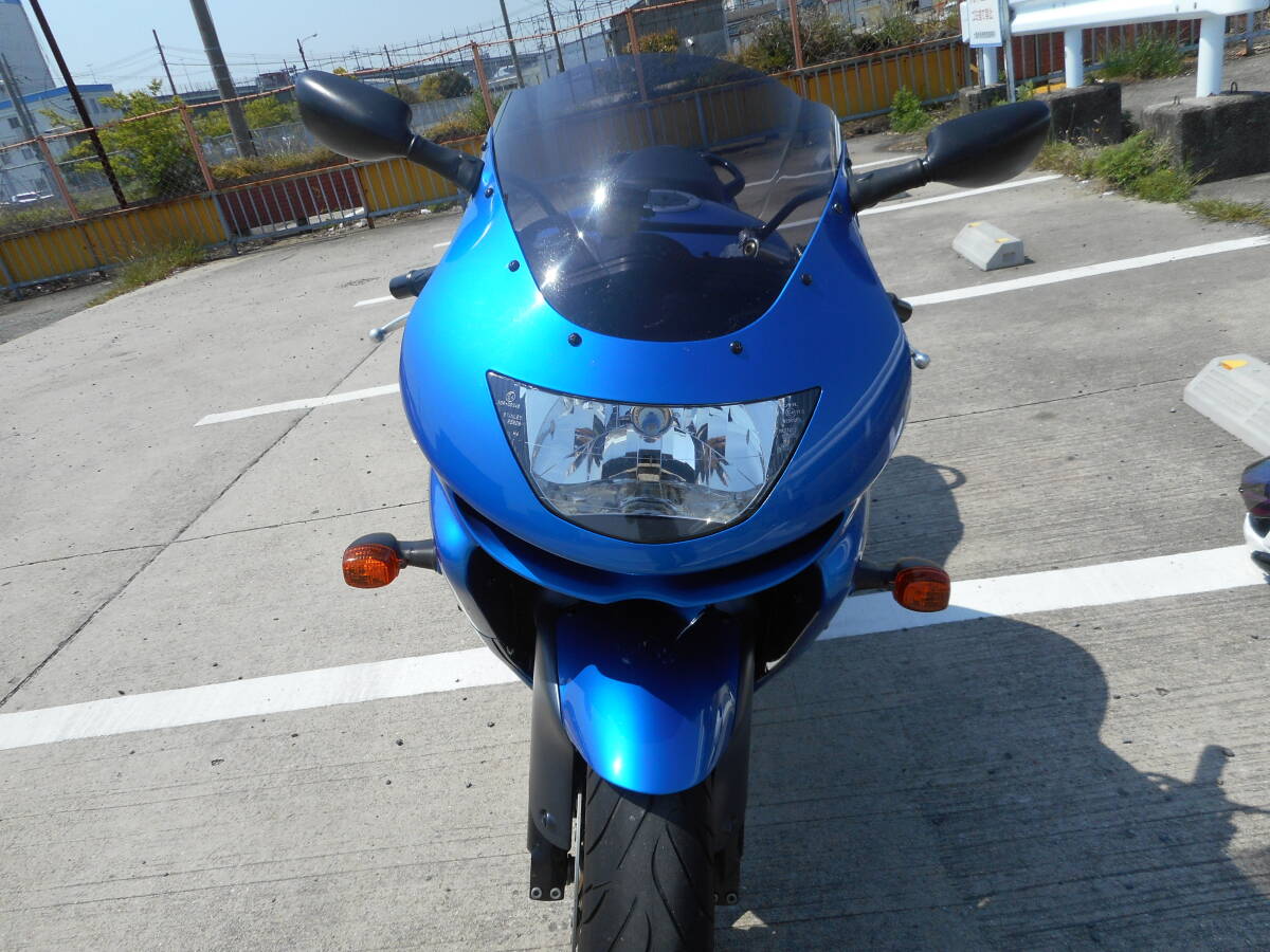 Yahoo!オークション - ZX-9R C型 ブルー 車検 R8年7月 約40000km 大阪 ...