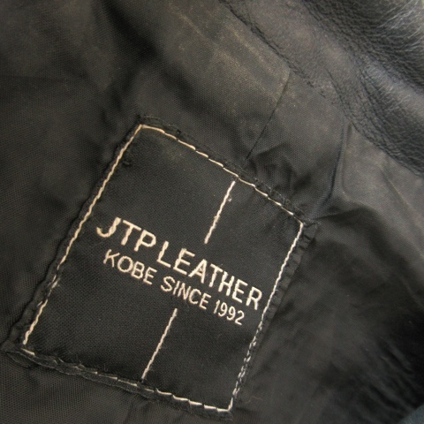 Yahoo!オークション - 神戸パティーナ JTP LEATHER ライダースジャケッ...