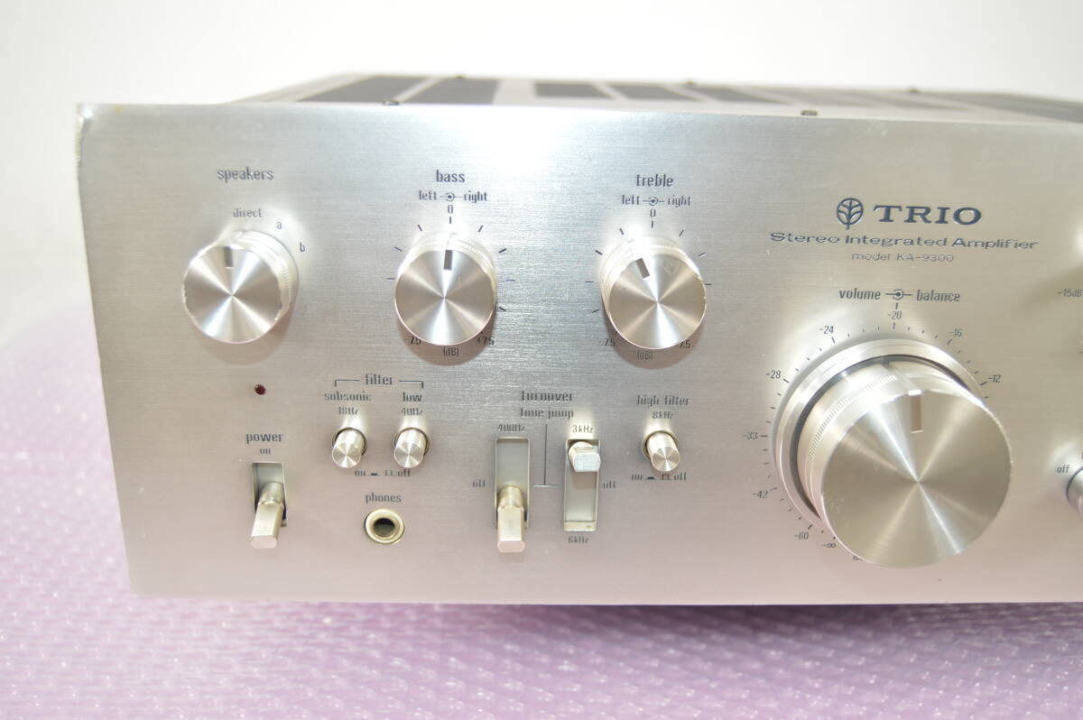 Yahoo!オークション - TRIO トリオ KA-9300 Stereo Integrated Amplifi...