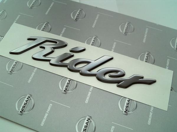 Yahoo!オークション - 日産純正 Z12 キューブ BLACK LINE専用 RIDER ダ...