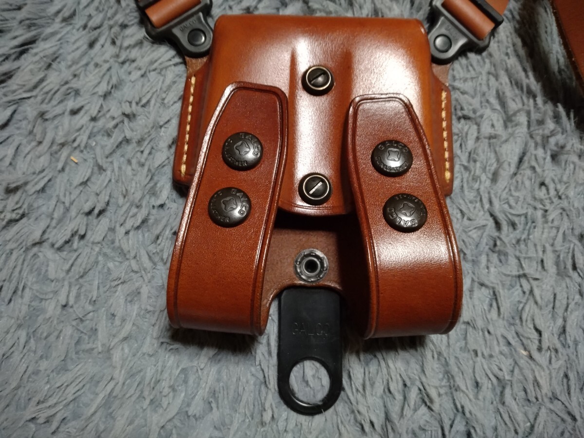 Yahoo!オークション - GALCO マイアミ クラシック M1911 ショルダー ホ...