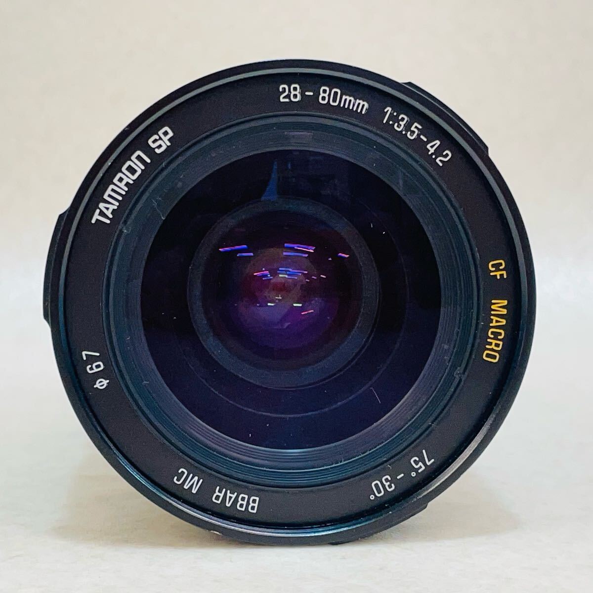 Yahoo!オークション - F1002/ TAMRON SP CF MACRO 28-80mm F3.5-4.2 レ...