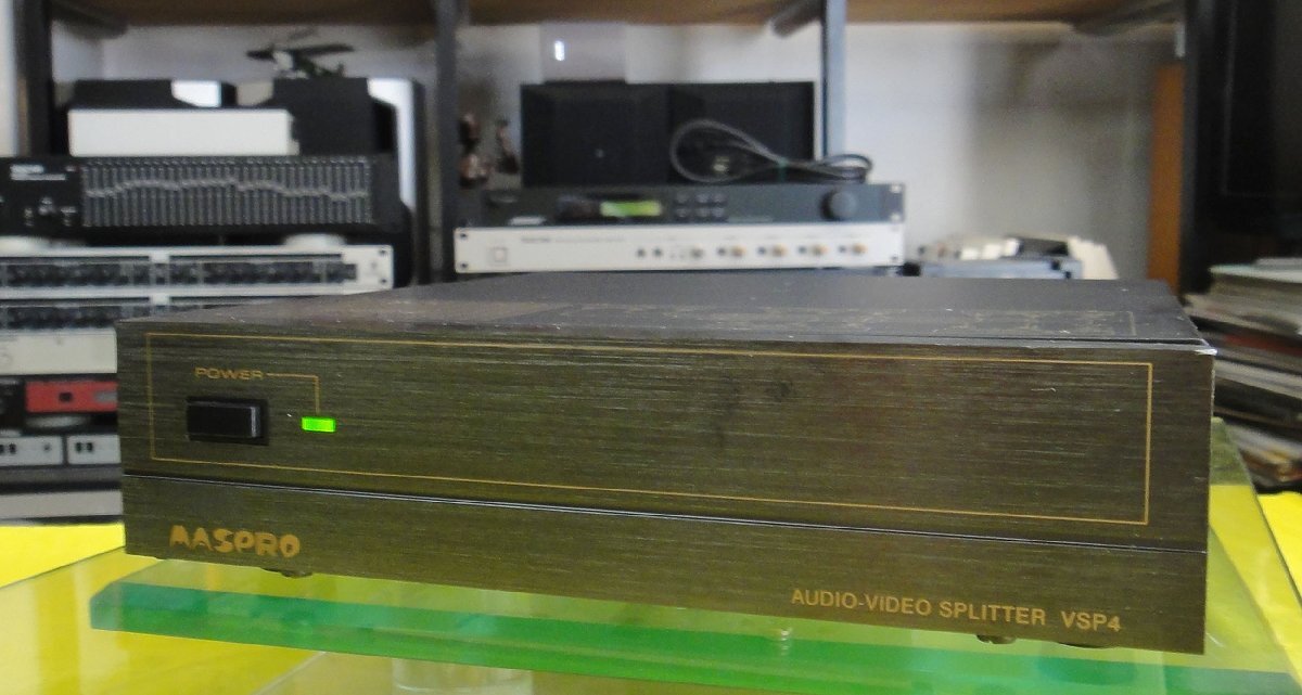 Yahoo!オークション - MASPRO/AV 4分配器『VSP4』a