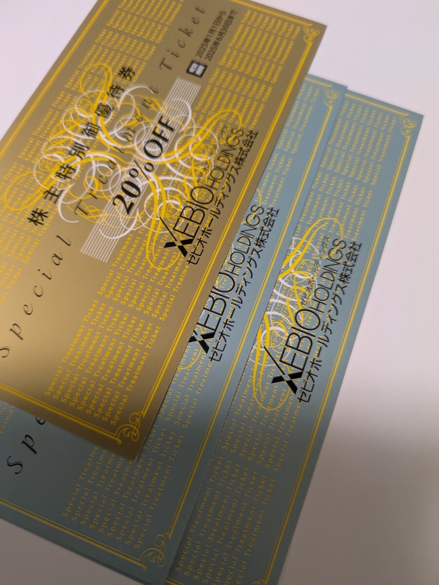 Yahoo!オークション - ゼビオ 株主優待券 20%OFF1枚 10%OFF2枚 有効期...