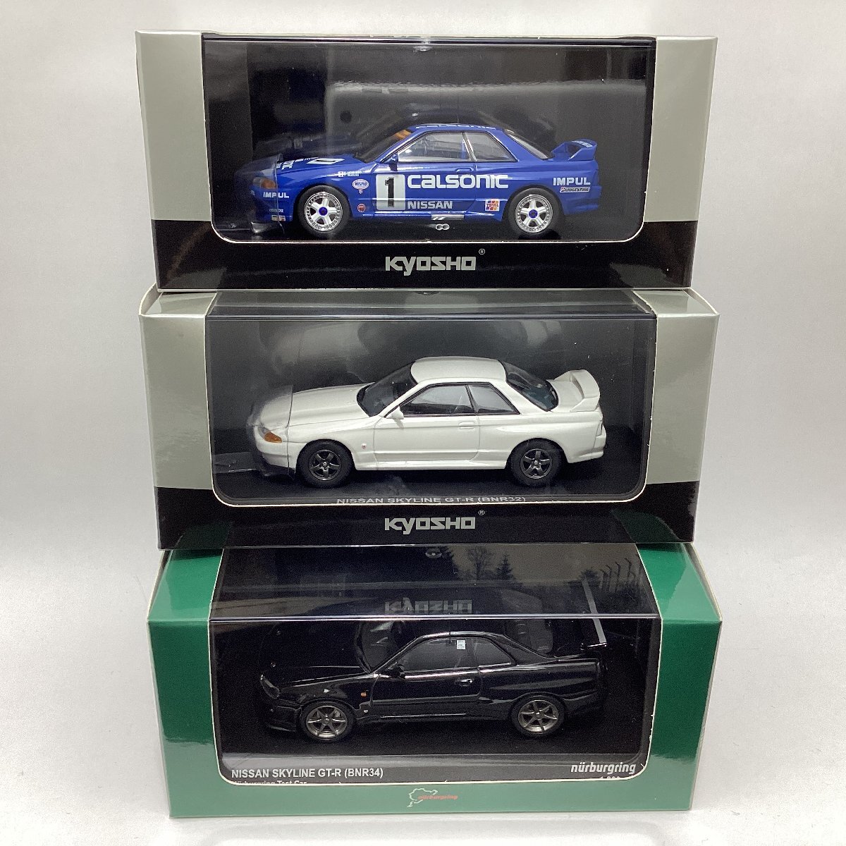Yahoo!オークション - 未開封 京商 1/43 ニッサン スカイライン GT-R B...