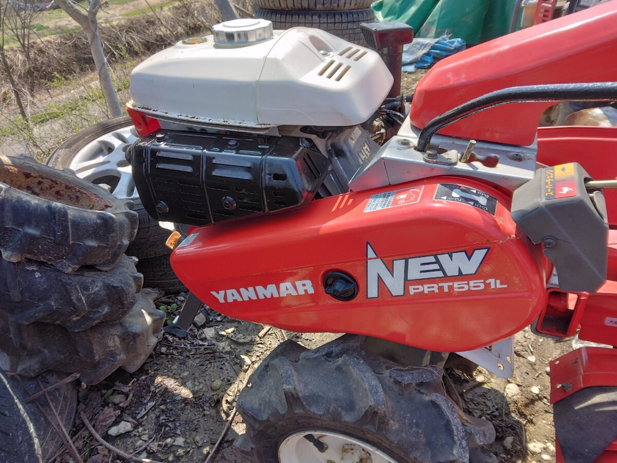 Yahoo!オークション - ヤンマー耕運機 管理機NEW PRT551L 動作OK YANMA...