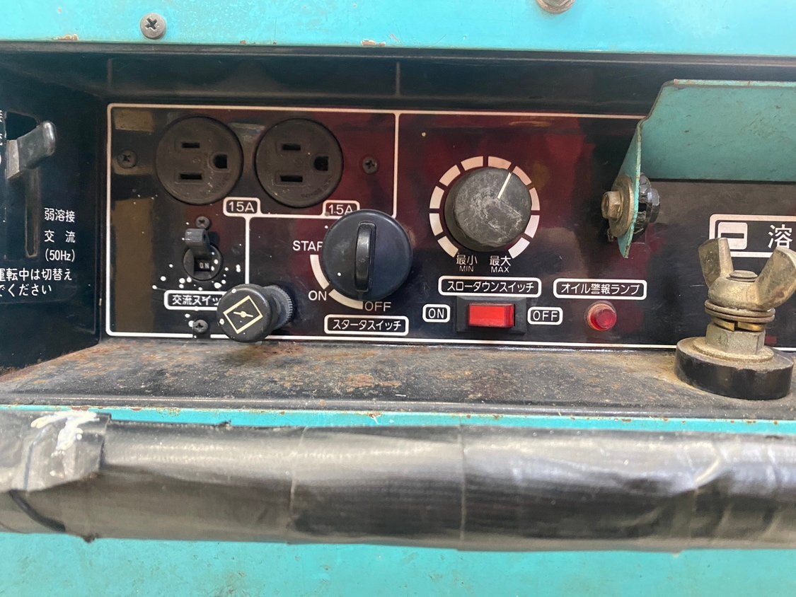 Yahoo!オークション - 引取限定 YANMAR 発電溶接機 YGW150SS ガソリン ...