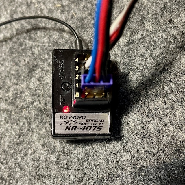 Yahoo!オークション - KO PROPO KOプロポ 4ch受信機 KR-407S 動作確認...