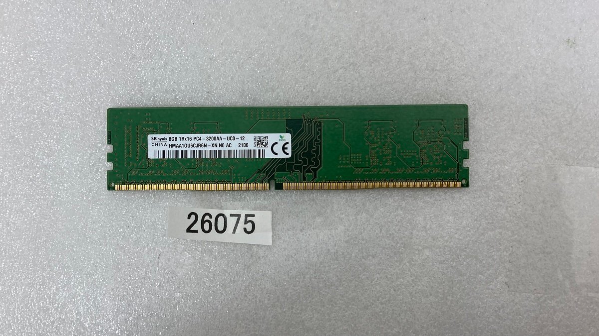 Yahoo!オークション - SK HYNIX DDR4-3200 8GB PC4-25600 8GB DDR4 DES...