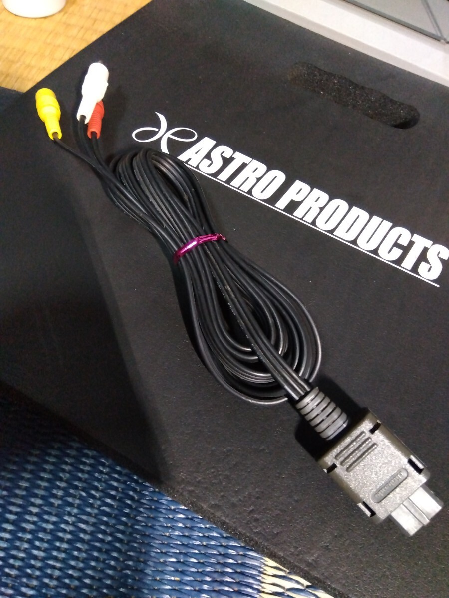 Yahoo!オークション - 任天堂純正AVケーブル SFC GC 64用 動作確認済み...