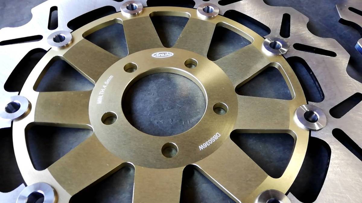 Yahoo!オークション - Arashi製ウエイブDISC036金kyt ゼファー400 ZRX4...