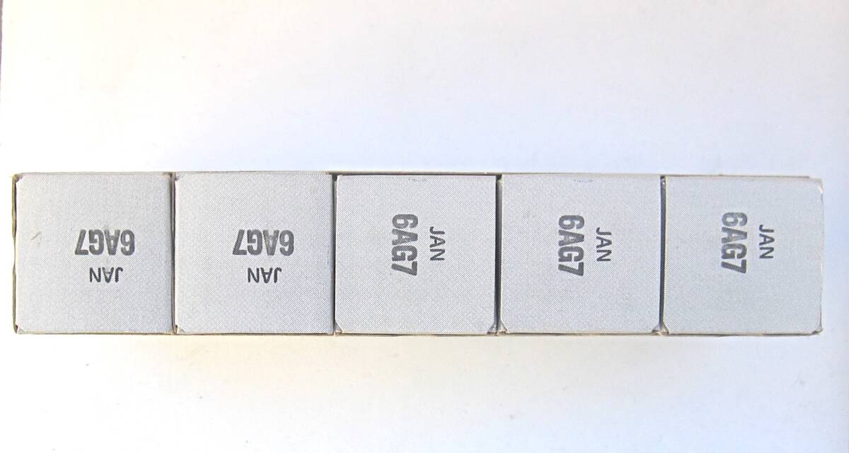 Yahoo!オークション - ＃H 6AG7 GE 5本セット 外見新品 No4